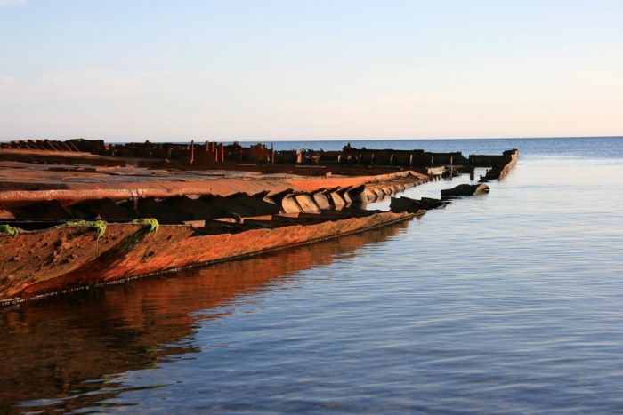 Un périmètre de sécurité à venir autour de l'épave du SS Corfu Island ...