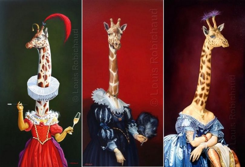 OH ARTS Louis Robichaud girafes - CFIM