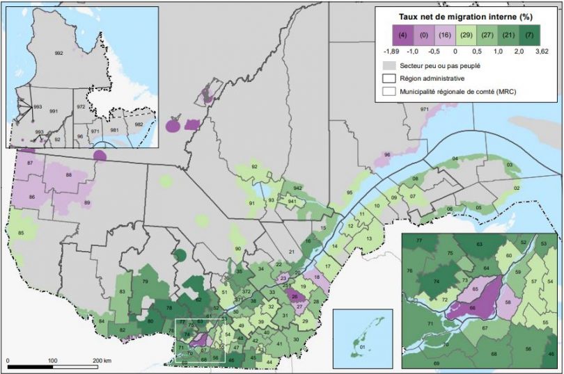 Les Îles ont le meilleur solde migratoire de l’Est-du-Québec - CFIM