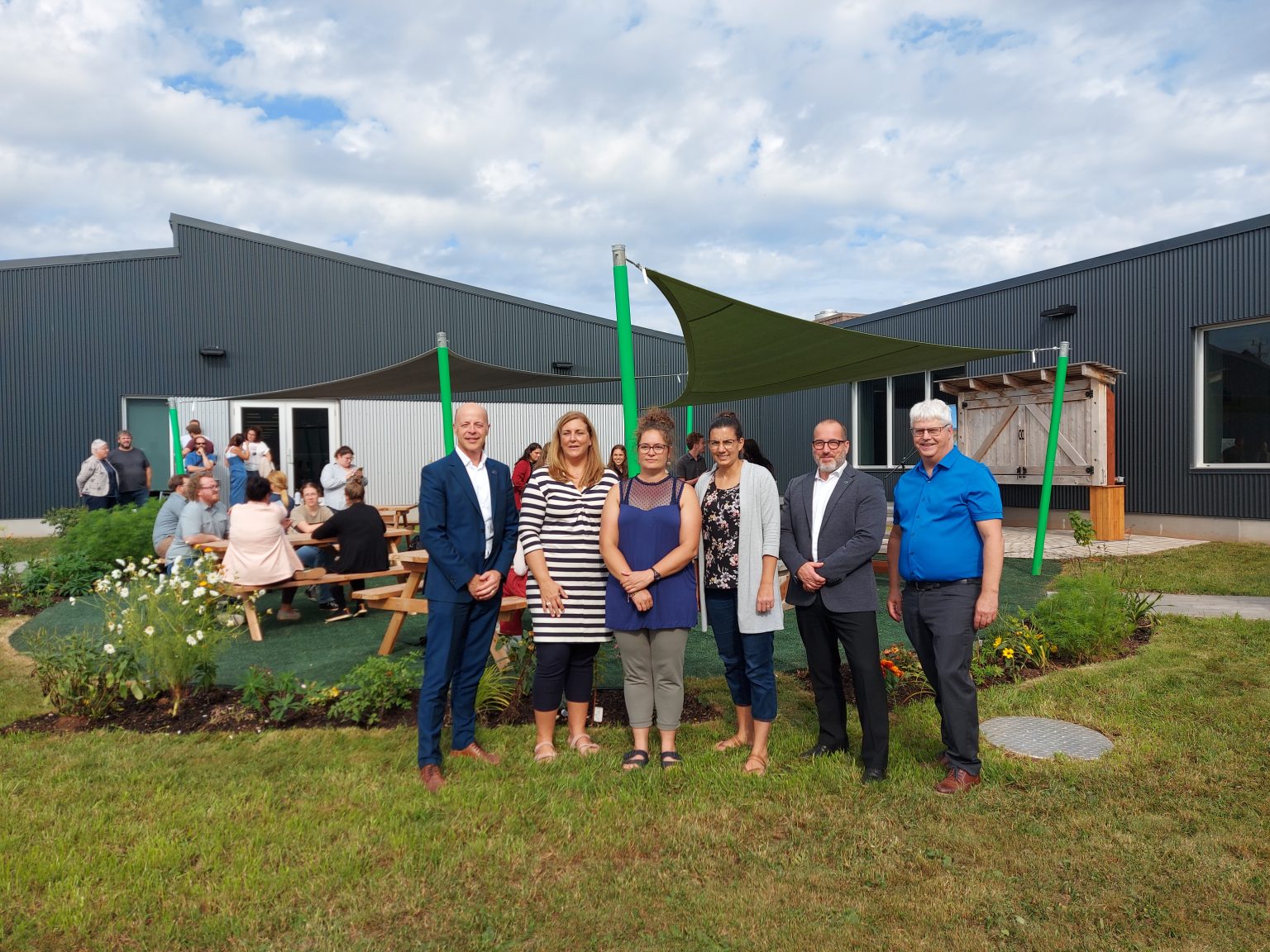 La classe extérieure du campus madelinot du cégep est inaugurée - CFIM