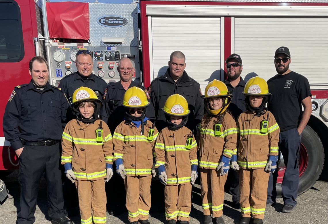 Pompier d'un jour : cinq sourires et dix yeux captivés - CFIM