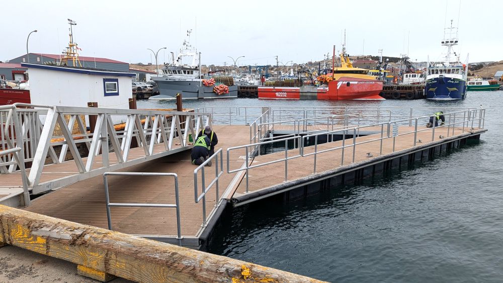 Installation ponton croisières - CFIM PPB - CFIM