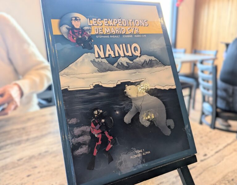 Nanuq: plongée dans l'univers de Mario Cyr... en BD! - CFIM